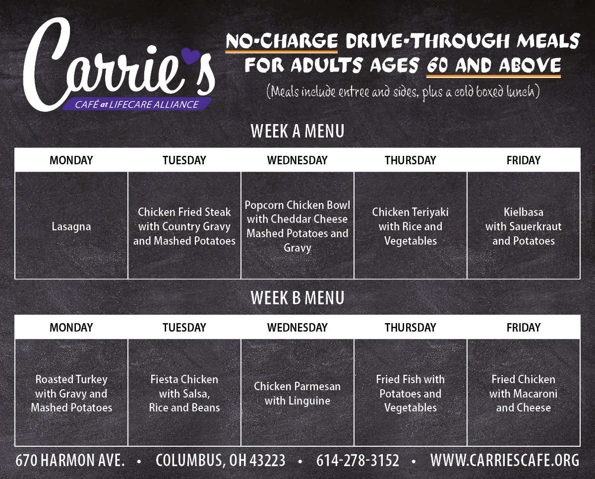 Carrie's Cafe » LifeCare Alliance